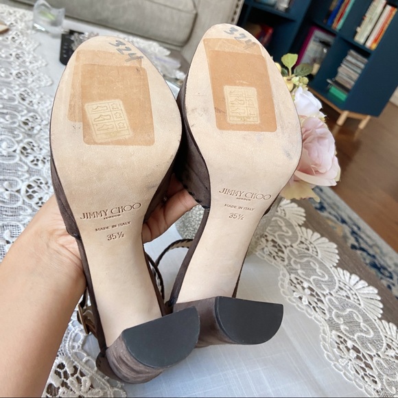 Jimmy Choo | Shoes | Jimmy Choo Daphne Platform Heel Pump Ankle Strap ...